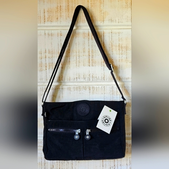 Kipling | Bags | Kipling Angie Crossbody Bag Black Nwt | Poshmark